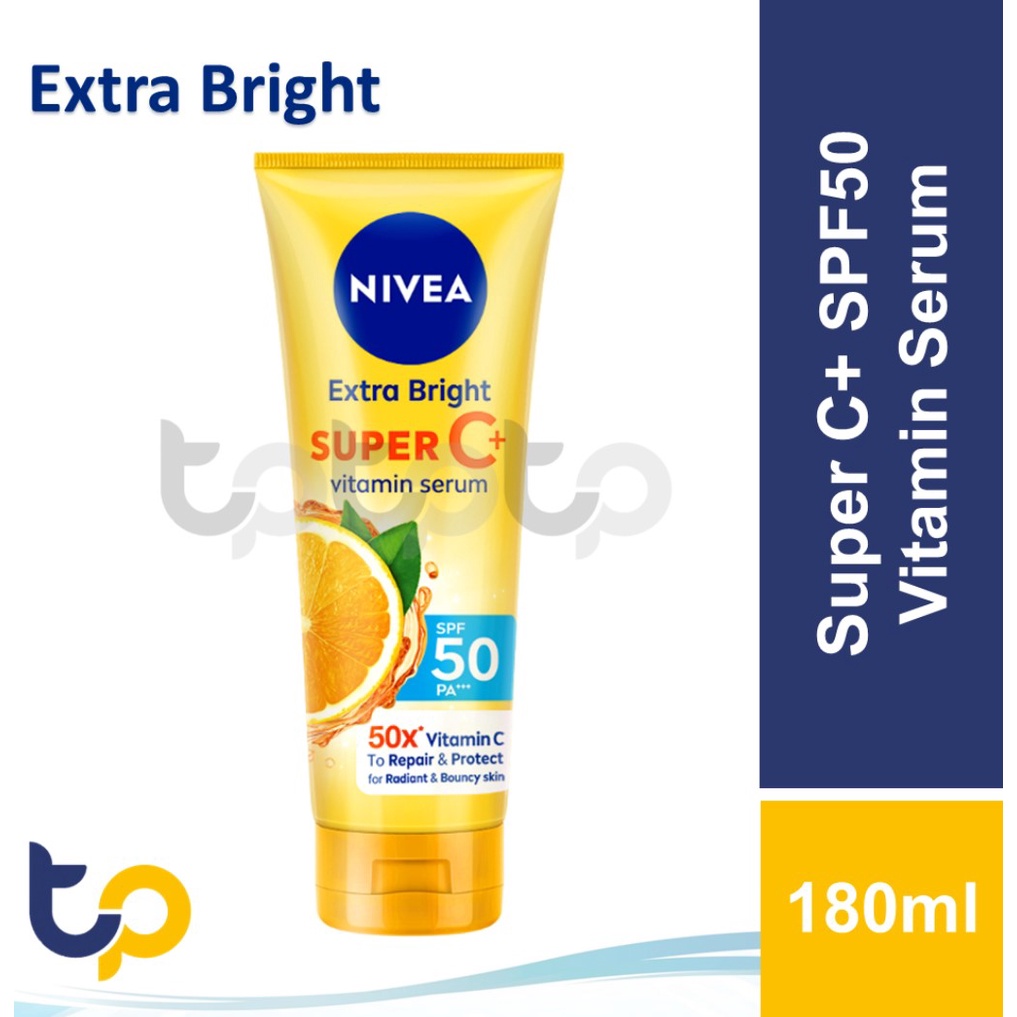 NIVEA Body Lotion - Extra White C&E/C&A/Extra Bright 10 Super Vitamins Lotion/Super C+ SPF50 ...