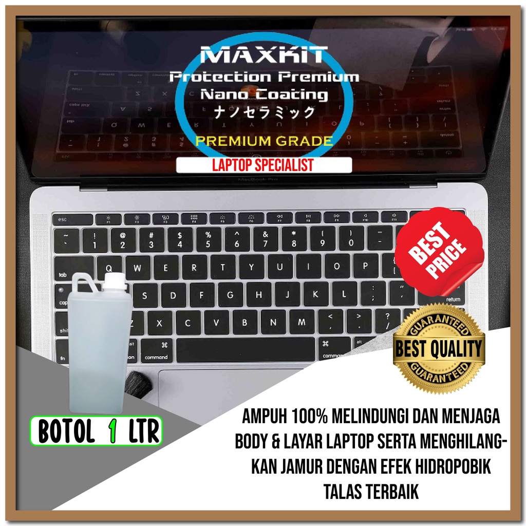 LAYAR Laptop and Computer CLEANING LIQUID 1 LITER Laptop and Computer ...