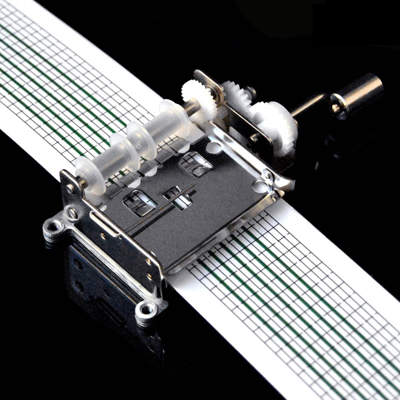 15 Noted DIY Tones Hand Cranked Music Box Movement With Hole Puncher ...