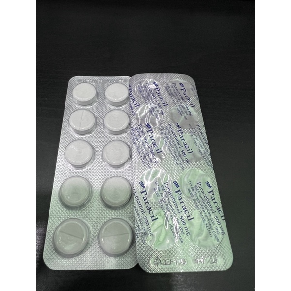 UBAT PARACETAMOL (PARACIL ) DEMAM , TAHAN SAKIT , RADANG STRIP ...