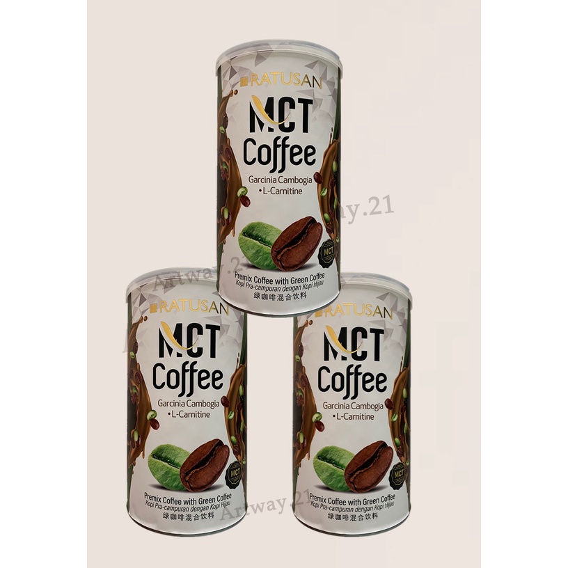 RATUSAN MCT PREMIX COFFEE WITH GREEN COFFEE (300g) / Refill Pack 20g x 14sachels | Shopee Malaysia
