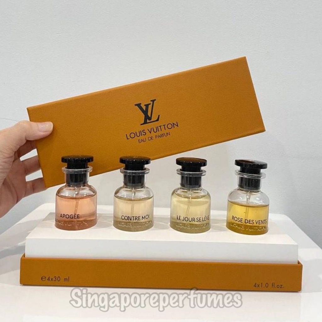LOUISVUITTON LV 4IN1 GIFT SET (4X30ML) ORANGE BOX | Shopee Malaysia