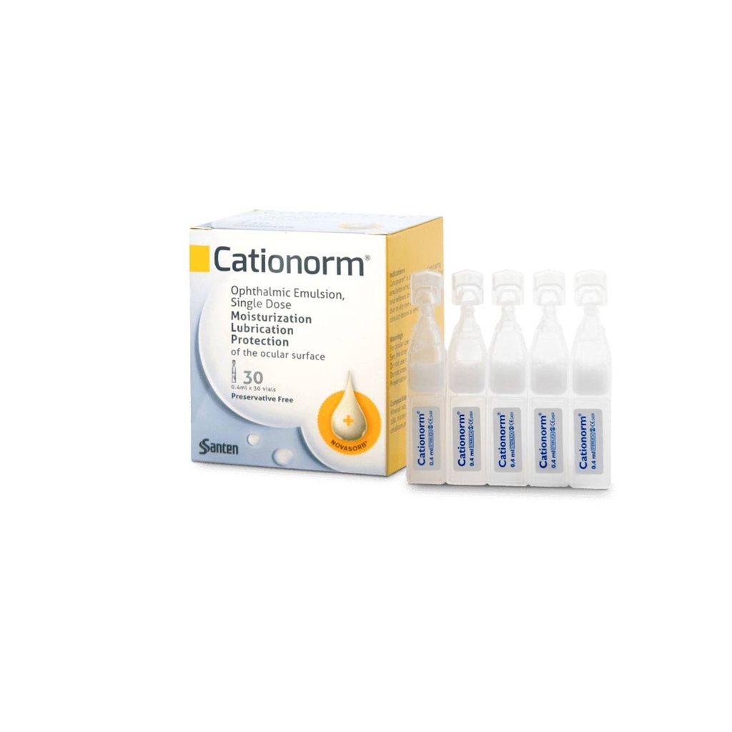 CATIONORM EYE DROPS - 0.4 ML (30'S) | Shopee Malaysia