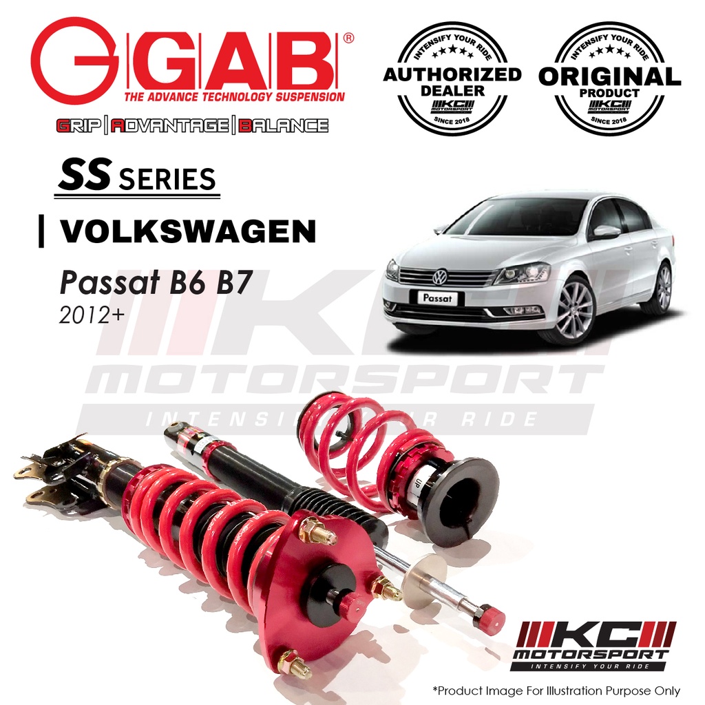Volkswagen Passat B6 B7 2012+ - GAB SS Series Fully Adjustable ...