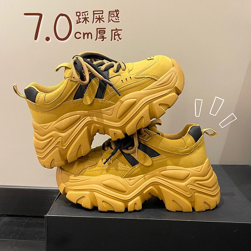 2024 Raya Kasut raya perempuanIns Fashion Women Thick bottom Sport ...