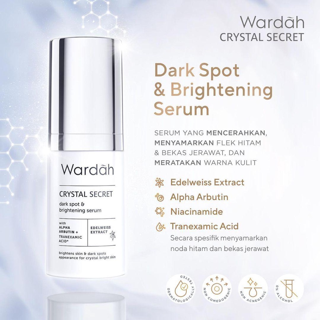 Wardah Crystal Secret Spot & Brightening Serum 20ml | Shopee Malaysia
