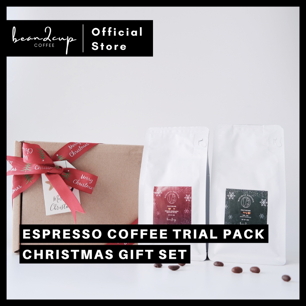 bean2cup's Christmas Gift Set– Espresso Coffee Taster Pack (100g ea) | Shopee Malaysia