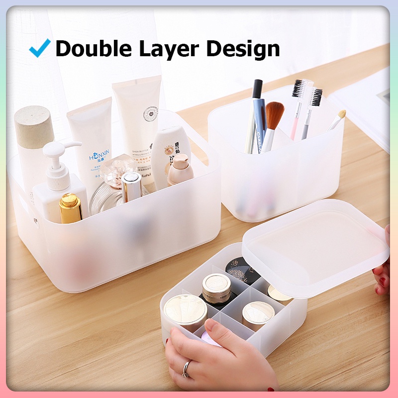 MUJI Japanese Style Desktop Home Office Cosmetic Storage Box Makeup ...