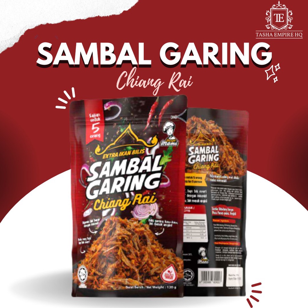 Sambal Garing Chiang Rai & Sambal Garing Bilis (PACK) | Shopee Malaysia
