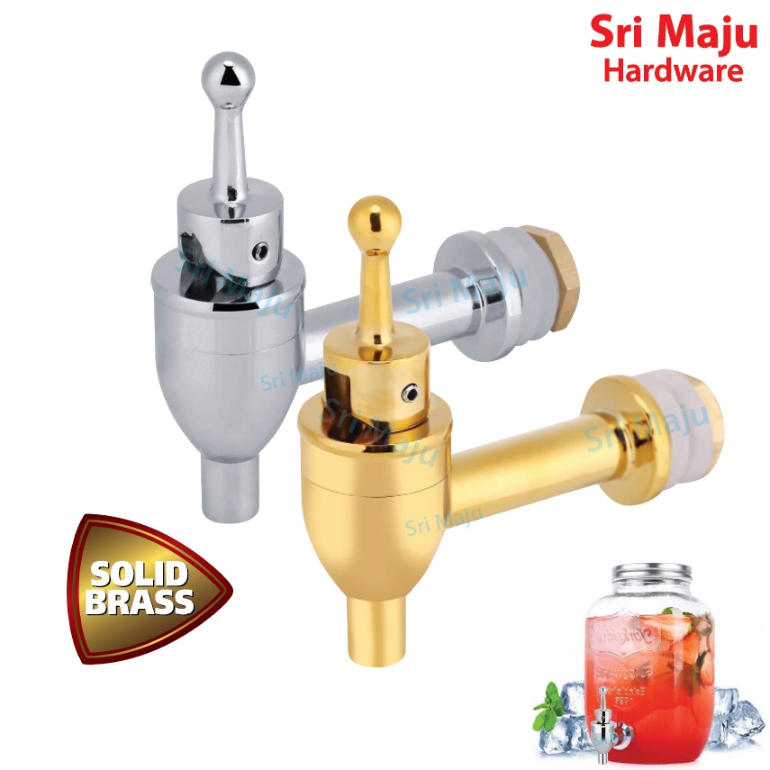 MAJU JBT-JB9090 Solid Brass Jar Bib Tap Tupperware Zebra Dispenser ...