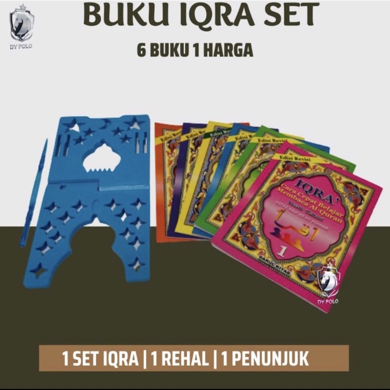 Set Lengkap Mengaji Set lengkap Belajar Iqra Set Lengkap Mengaji ...