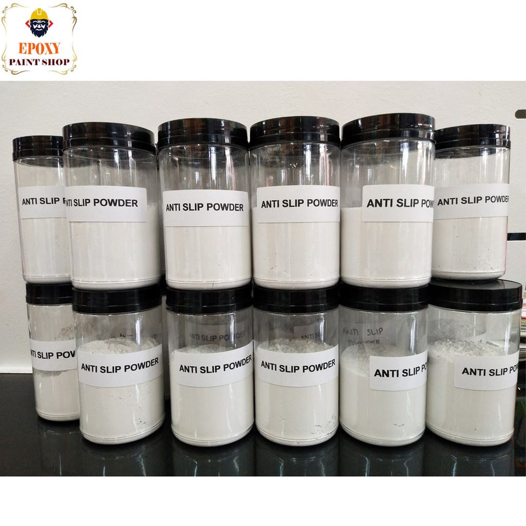POWDER ANTI-SLIP HEAVY DUTY NON SKID SILICA FOR MIX 1Liter EPOXY FLOOR ...