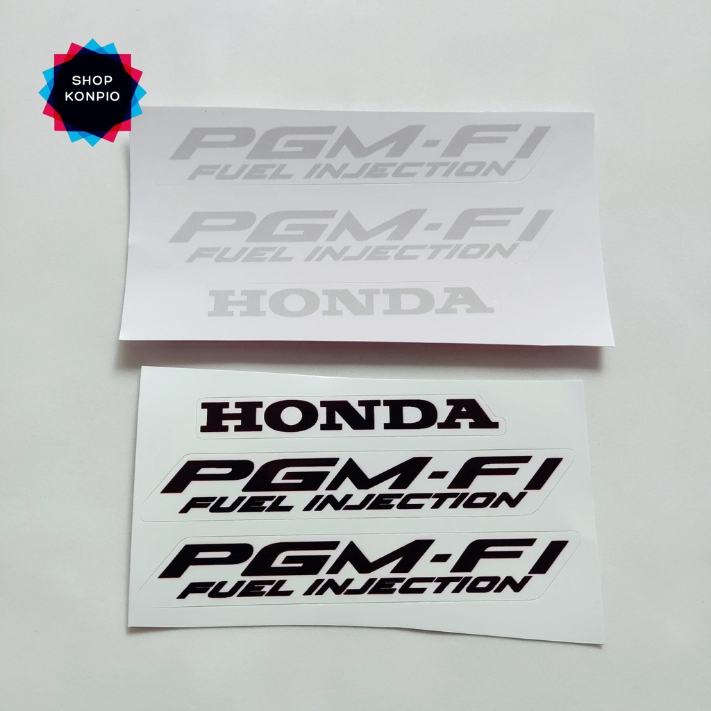 Honda PGM-FI FUEL INJECTION Car Sticker | Shopee Malaysia