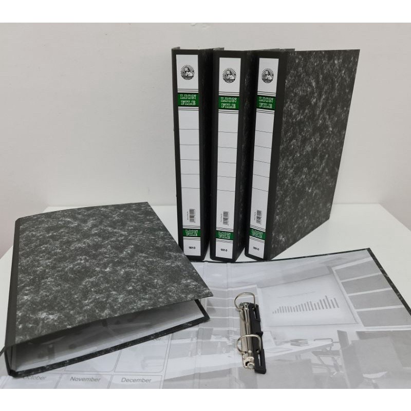 Lion 25mm Single Ring File without Clip 1802D F4 Arch File 25mm ...