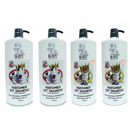Dr Pets Cat & Dog Perfume Pet Shampoo Natural Germs Buster ( 1Litre ...