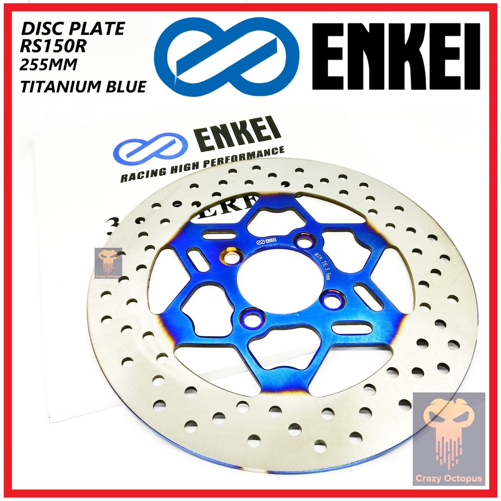 CLEARANCE - Y15 Y15ZR LC135 LC 135 DISC ENKEI TITANIUM FRONT YAMAHA ...
