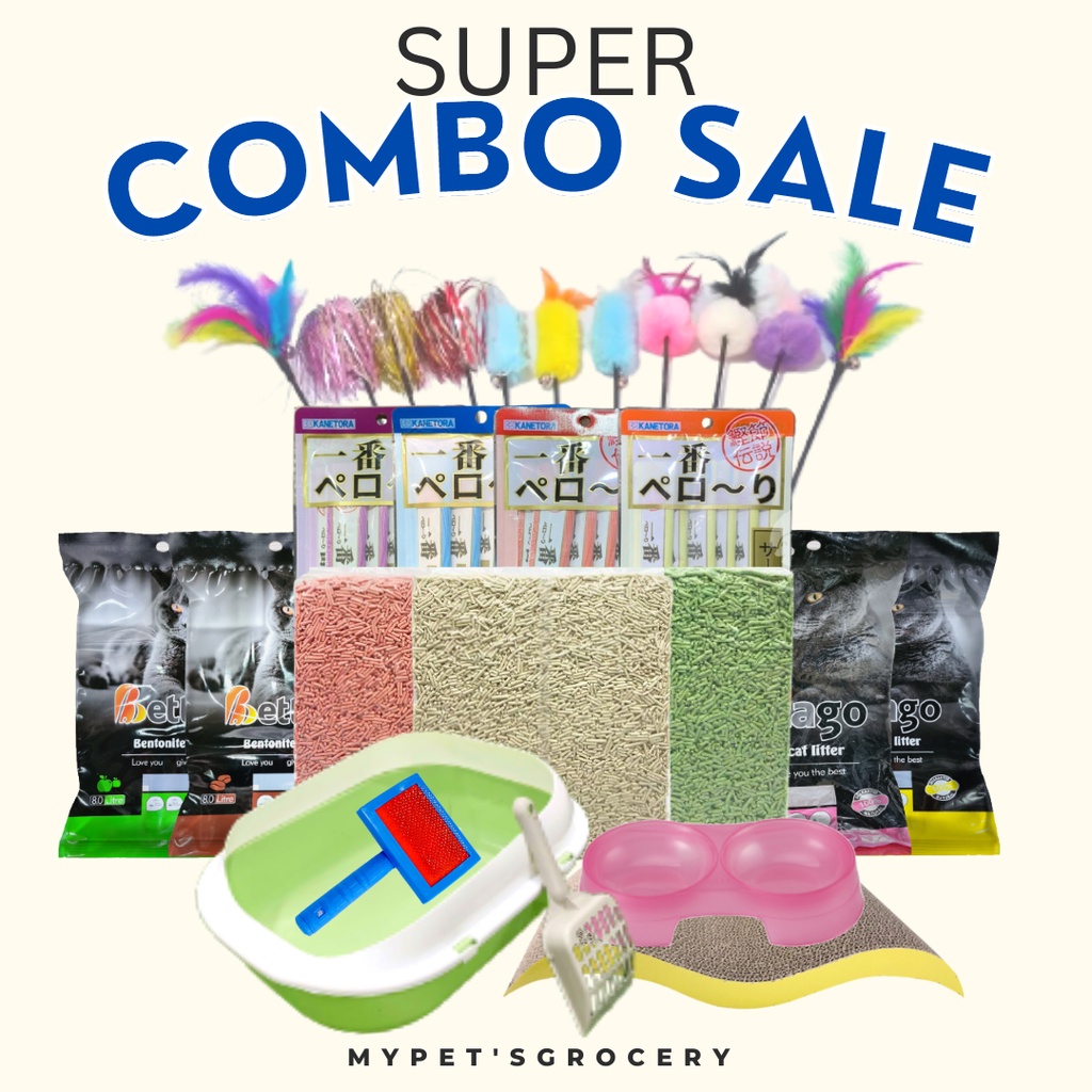 🔥COMBO SALE🔥Beginner kit for cat owner, first time owner cat tofu ...