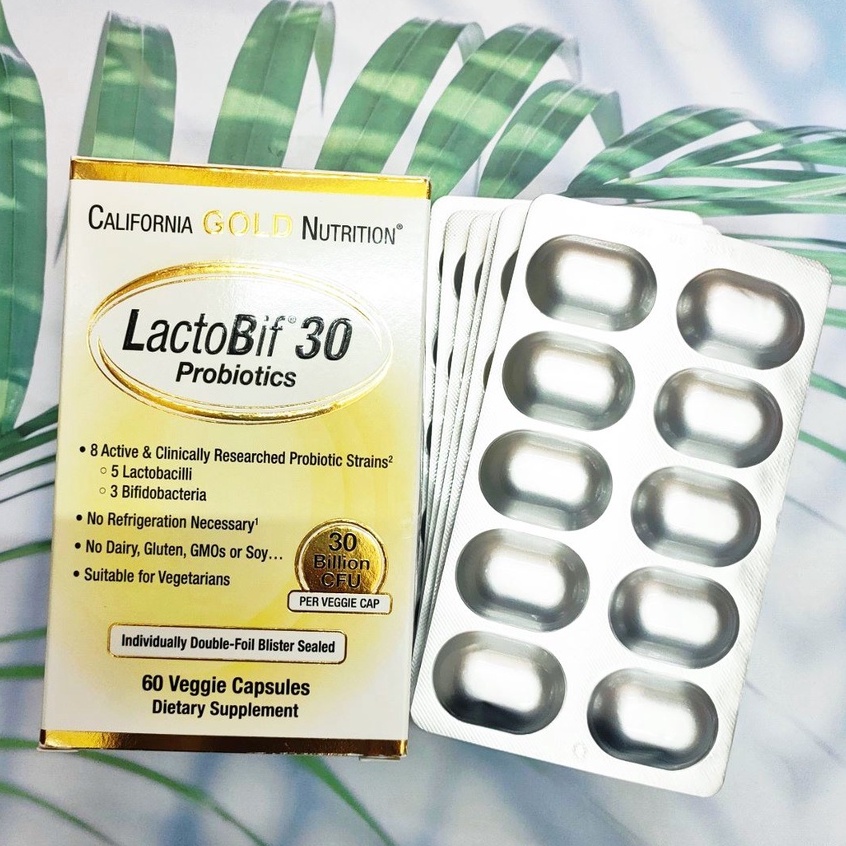 3 Billion Probiotics LactoBif 30 CFU 60 Veggie Caps (CGN) | Shopee Malaysia