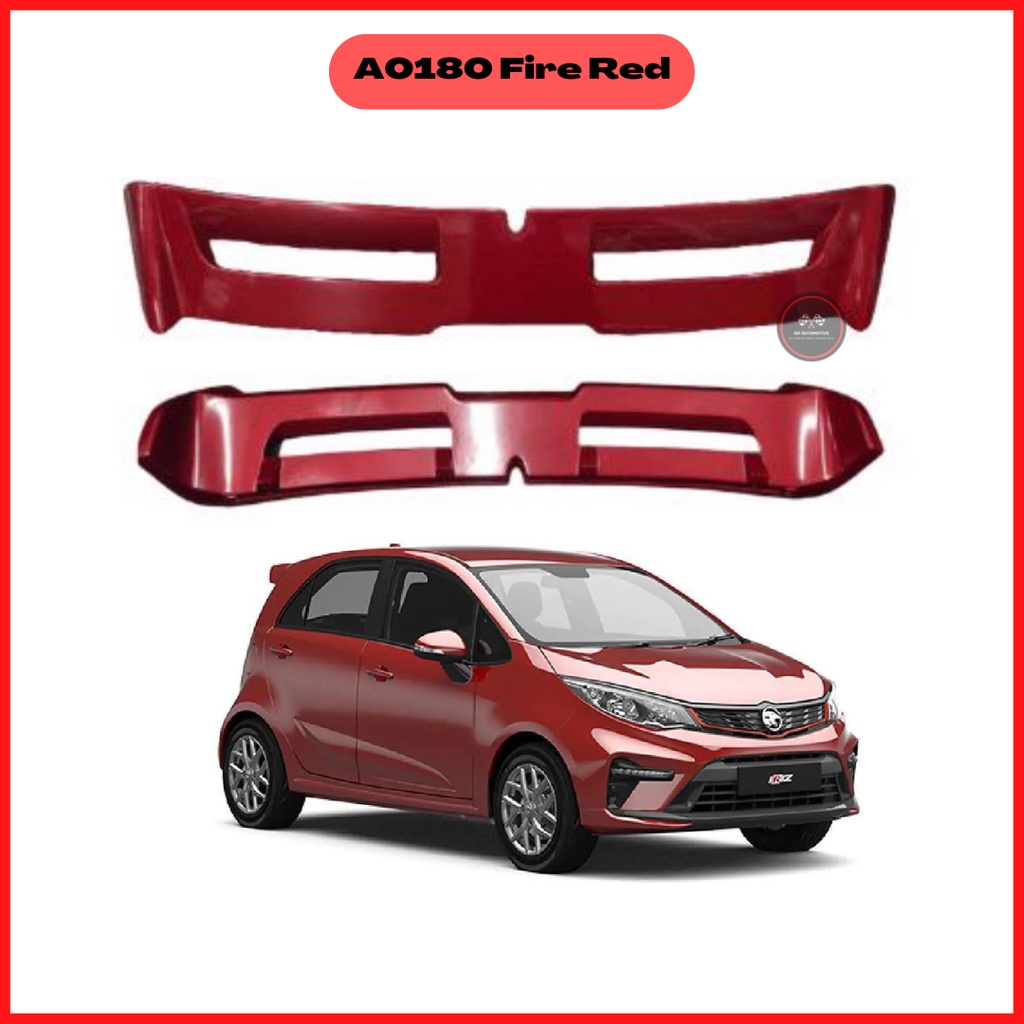 Proton Iriz 2014 ABS Rear Spoiler with Paint (100% Made in Malaysia ...