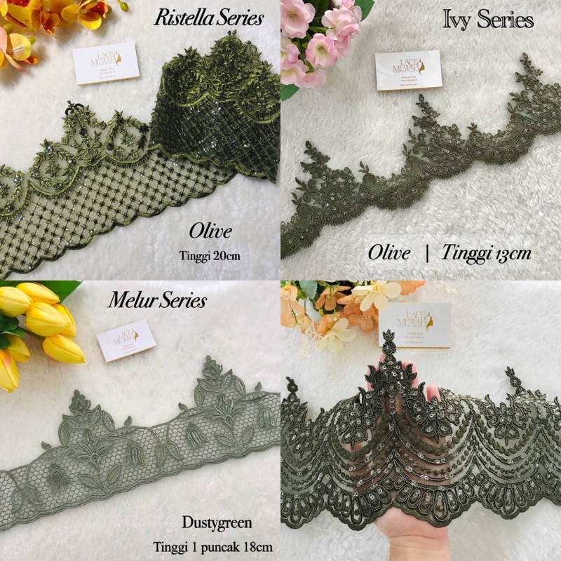 LACE KERAWANG BORDERLACE MEWAH SULAM GOYANG READYSTOK MALAYSIA‼️LACE ...