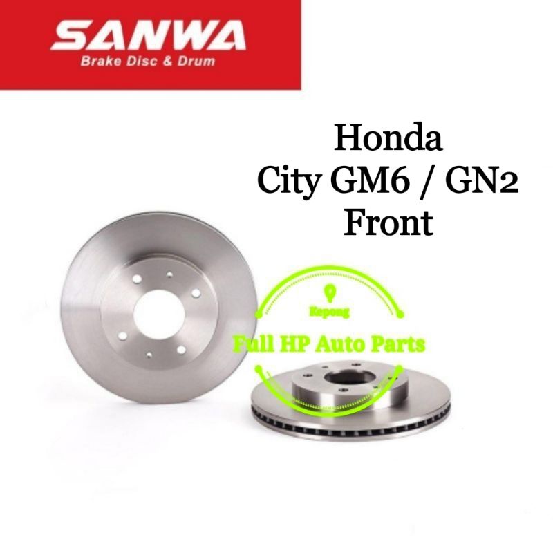 Sanwa Japan Front Disc Rotor - H/D City GM6 / GN2 | Shopee Malaysia