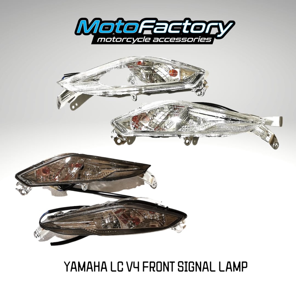 YAMAHA LC V4 FRONT SIGNAL LAMP DEPAN SIGNAL LED LIGHT#READY STOCK ...