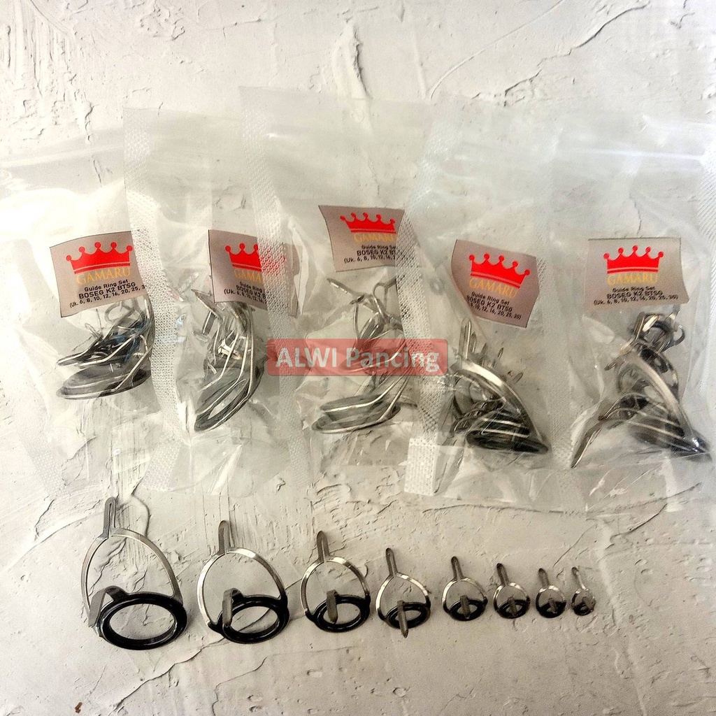 Wholesale 5 Sets Of 2 Legs GUIDE Rings (Per Set Of 8 Non-Fuji Fishing ...