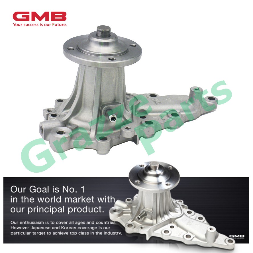 GMB Engine Water Pump GWT-120A for Toyota Levin 1JZ-GE 2JZ-GE (Pulley : 90mm) - (Have 2 types ...