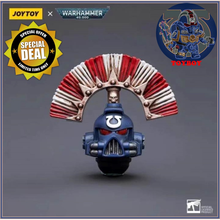[Head] Joytoy Warhammer 40k Crested Ultramarines MK VIII Helmet ...