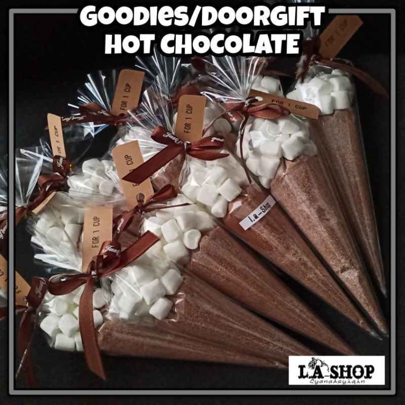 L.A SHOPP Hot chocolate drink-goodies murah doorgift kahwin |Travel kit ...