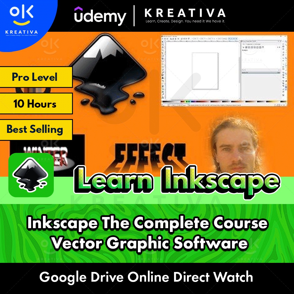 Video Course-Inkscape The Complete Course Vector Graphic Software | Learn Inkscape Course ...