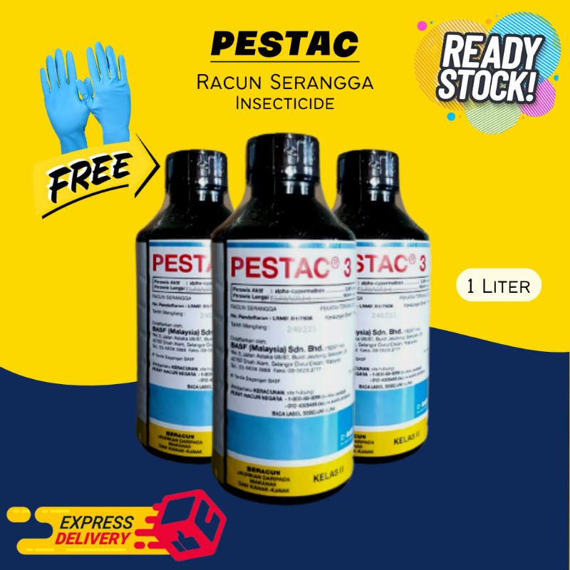 Pestac 3 Racun Serangga Racun Kesing Racun Ulat Ratus Racun Ulat ...