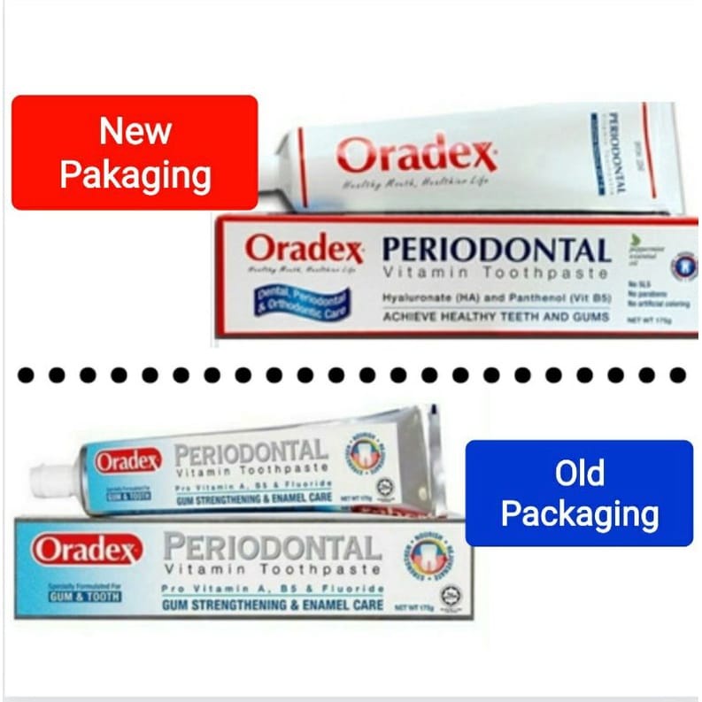 PERIODONTAL TOOTHPASTE 2X175G / 2X175G FOC 90mL MOUTHWASH [EXP:2/2025 ...