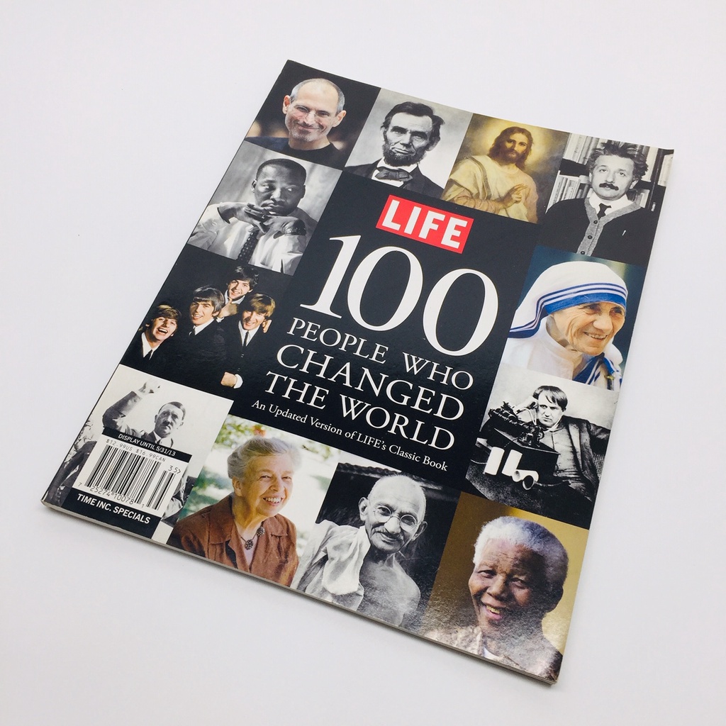 Rare NEW LIFE MAGAZINE 100 PEOPLE WHO CHANGED THE WORLD (2013) | Shopee ...