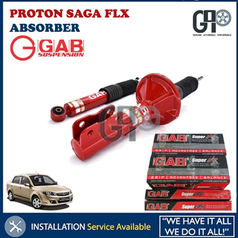 Proton Saga BLM FLX GAB Heavy Duty RED SUPER-R Absorber Set (2pcs ...