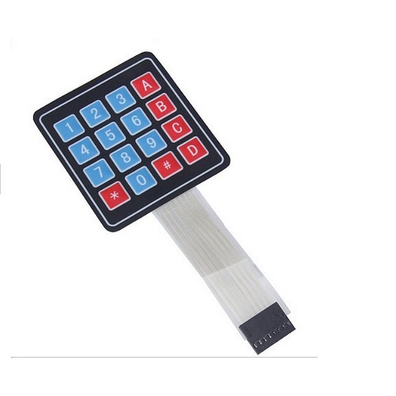 Flexible Keypad Membrane Matrix Keypad Module for Arduino | Shopee Malaysia