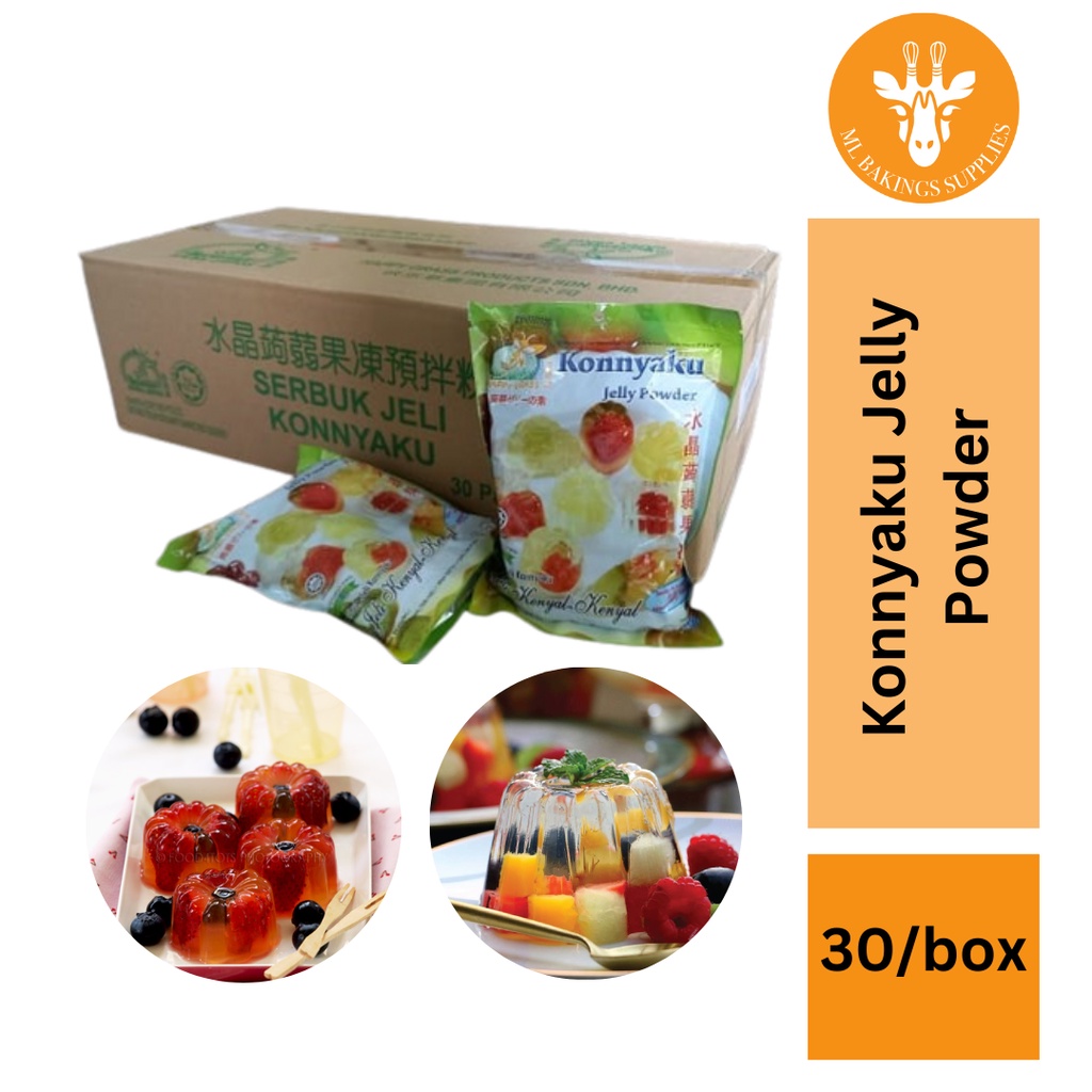 [READY STOCK] Happy Grass Konnyaku Jelly Powder/Serbuk Jeli Konnyaku ...