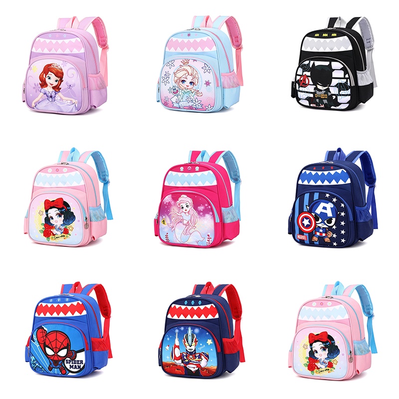Kids School Bag Backpack Kindergarten Boy Girl Cartoon Snow White ...