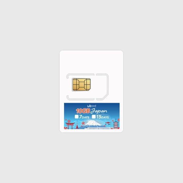 Hello1010 Japan Go Travel Prepaid Sim Card (10GB) | Shopee Malaysia