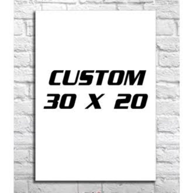 Custom Sticker Poster A4 A5 Photo Sticker Print photos | Shopee Malaysia