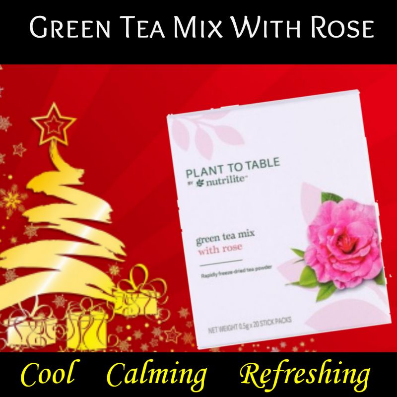 Nutrilite Green Tea Mix with Rose (0.5g x 20) | Shopee Malaysia