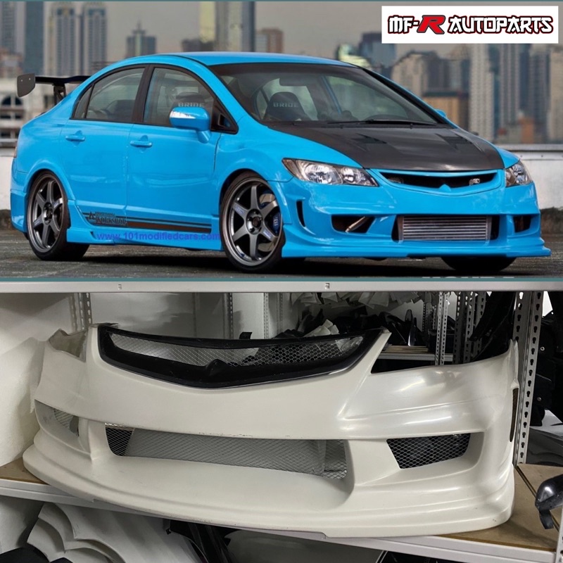 ‼️OFFER‼️FRONT BUMPER FEELS COPY ORI HONDA CIVIC FD TYPE R | Shopee Malaysia
