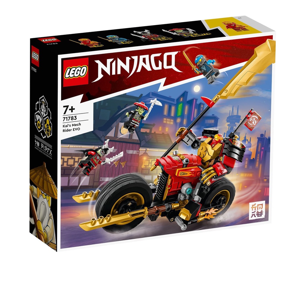 LEGO 71783 NINJAGO Kais Mech Rider EVO Building Toy Set (312 Pieces ...
