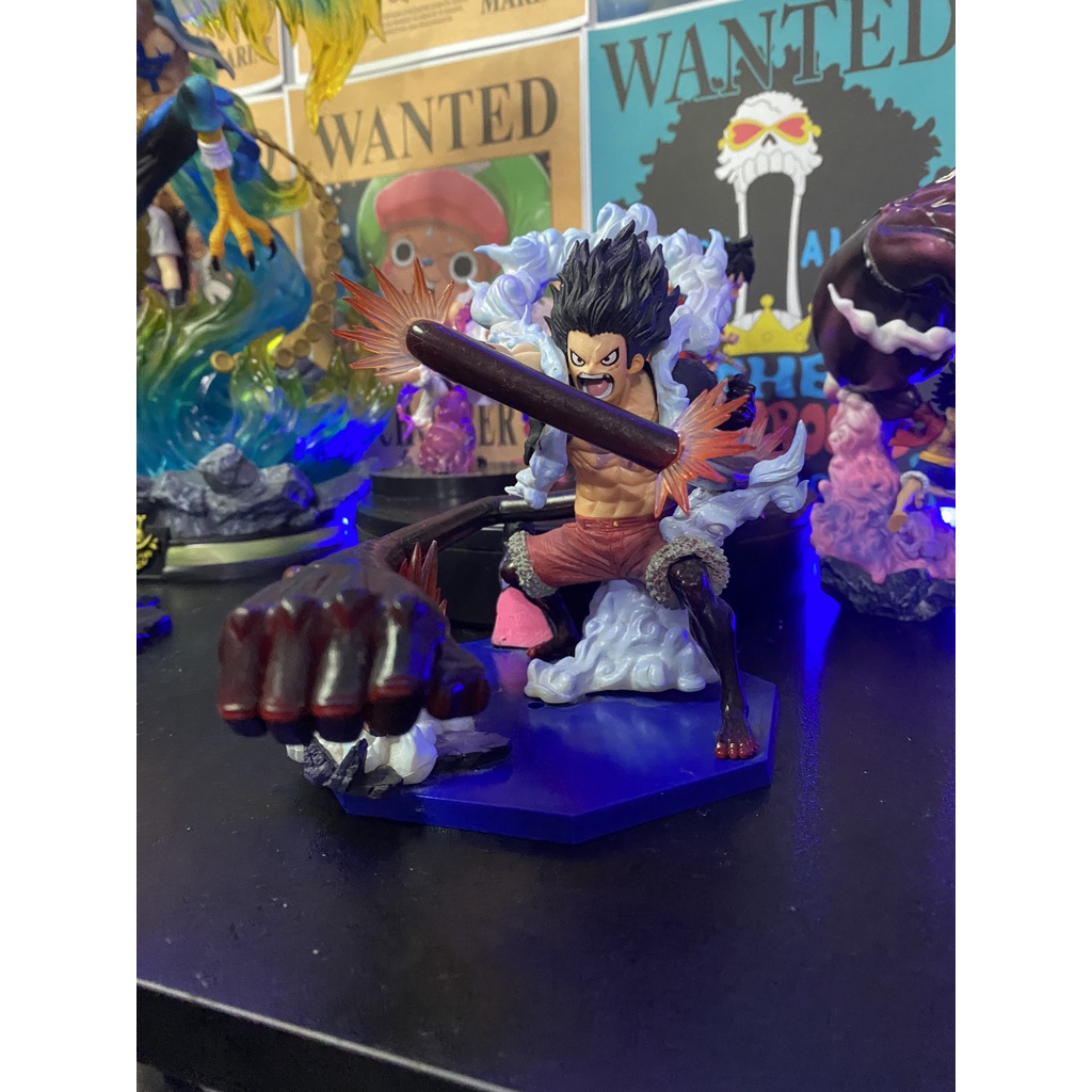 Luffy Gear4 Snake man Model/Figure 16Cm tall with super beautiful smoke ...