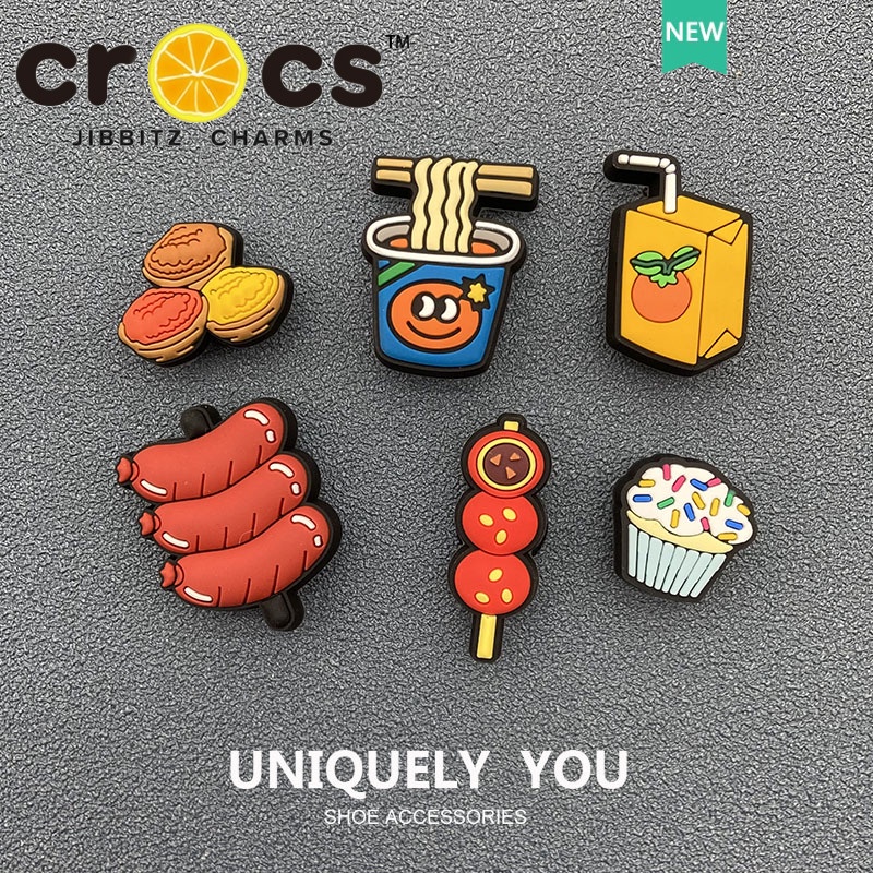 cross jibbitz charms Gourmet Series Shoes Flower Hole Accessories ...