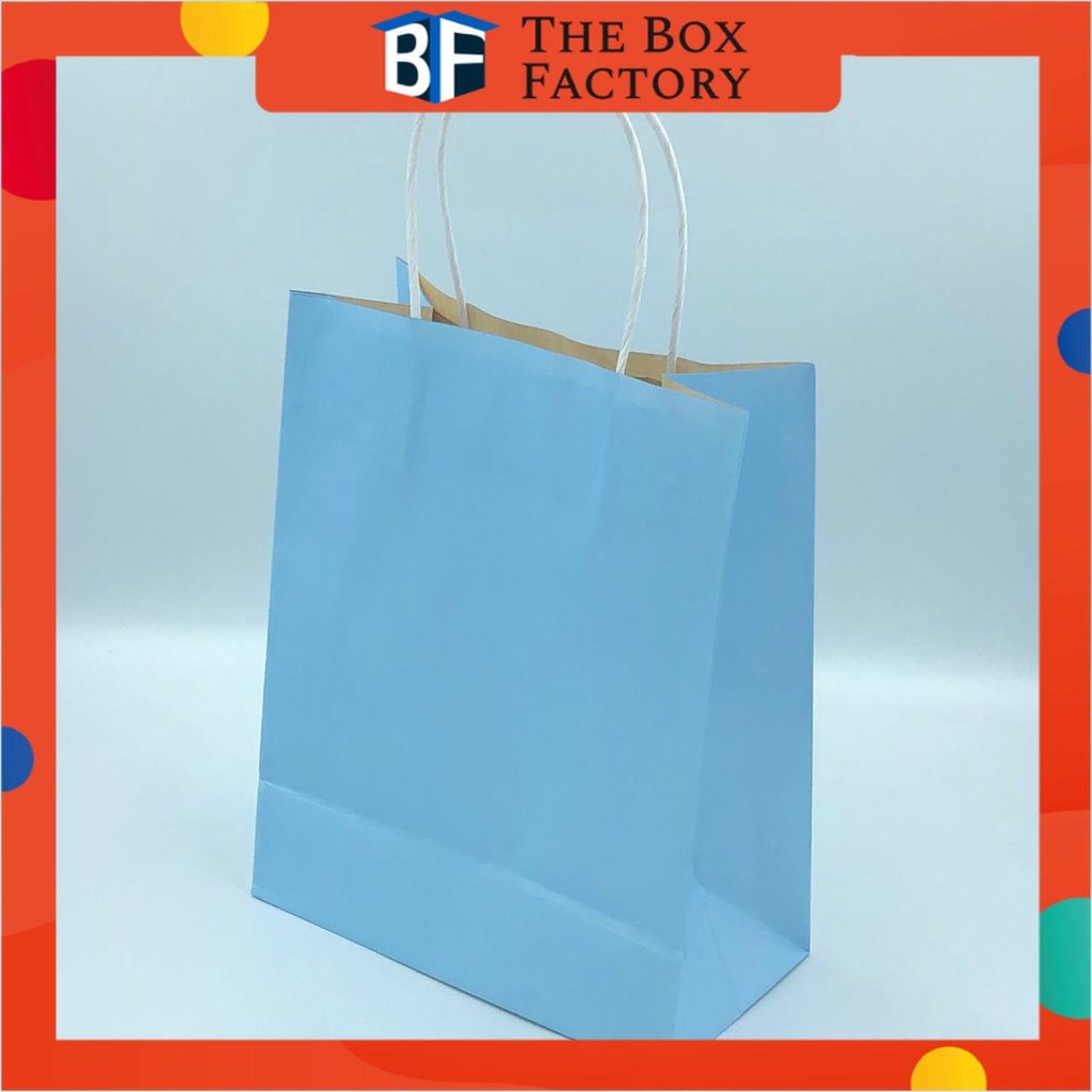 🔥LOWEST PRICE🔥Paper Bag Shopping Bag Gift Bag Retail Bag Colour Kraft ...