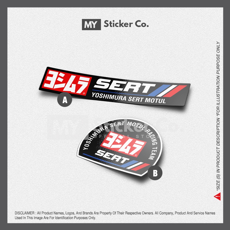 Sticker - Yoshimura SERT Motul | Shopee Malaysia