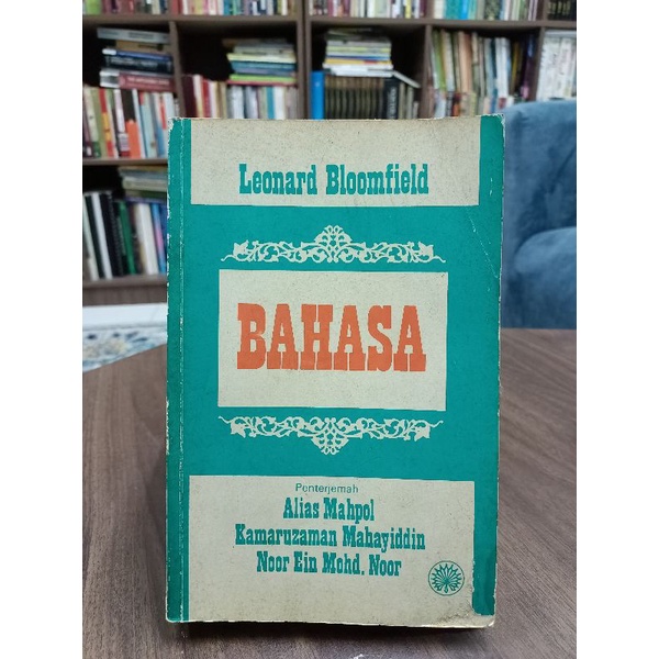 Bahasa - Leonard Bloomfield (Terjemahan dalam Bahasa Melayu) | Shopee ...