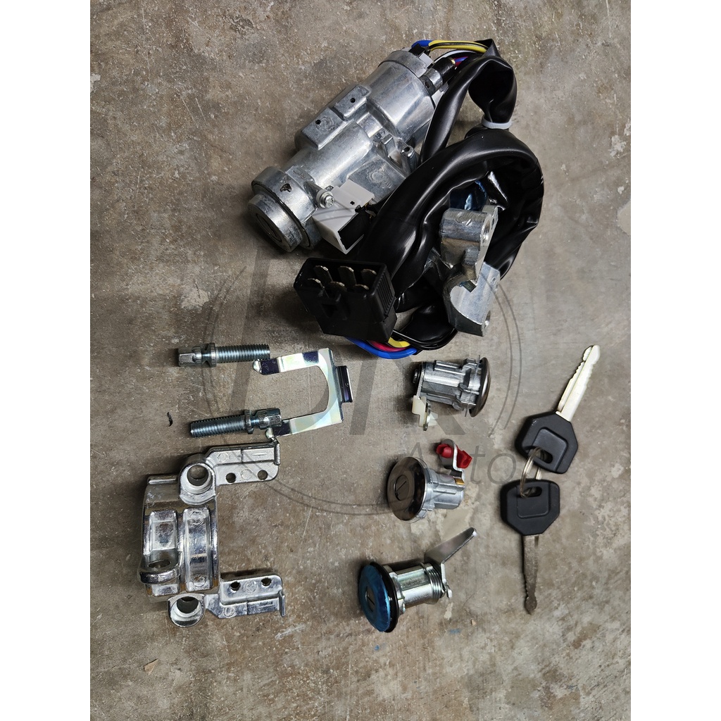 (OEM QUALITY) PROTON SAGA ISWARA SEDAN AEROBACK KEY LOCK SET / DOOR KEY ...