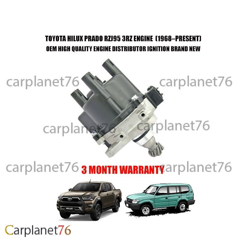 TOYOTA HILUX PRADO RZJ95 3RZ ENGINE (1968–PRESENT) ENGINE DISTRIBUTOR ...